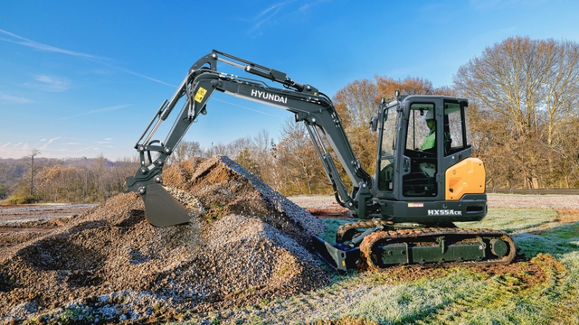 Hyundai Adds Four New Models to HX-A Compact Excavator Product Line ...